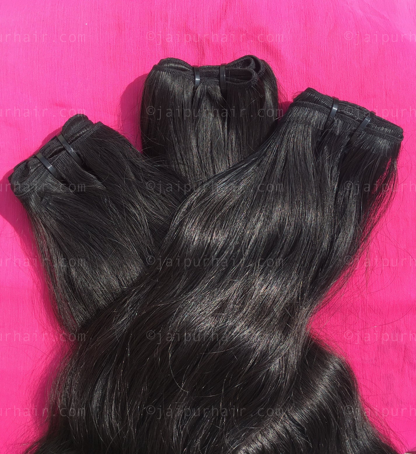 Raw Indian Wavy Hair | Virgin Indian Wavy Hair | Indian Temple Hair ...